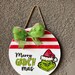 Grinch Wooden Sign - Etsy