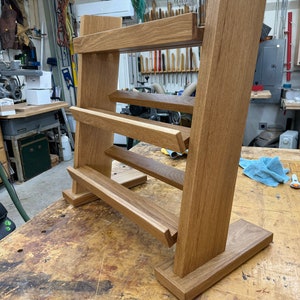 Maple Wood Weight Stand - Functional Elegance for Your Workout Space - Etsy