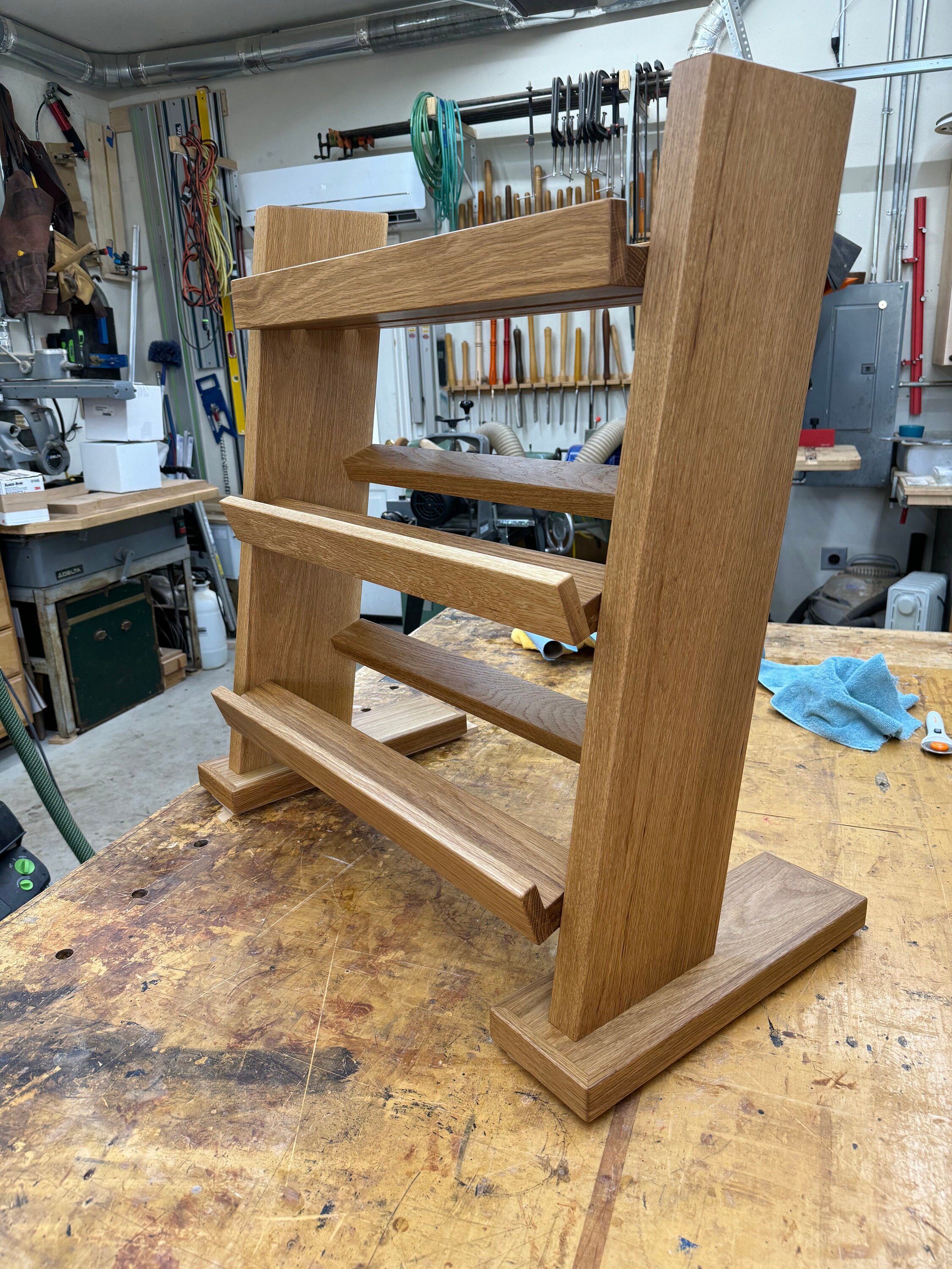 Maple Wood Weight Stand - Functional Elegance for Your Workout Space - Etsy