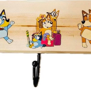 Bluey Characters Hanger - Etsy