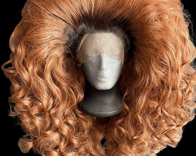 Lace Front Styled Drag Wig - Etsy