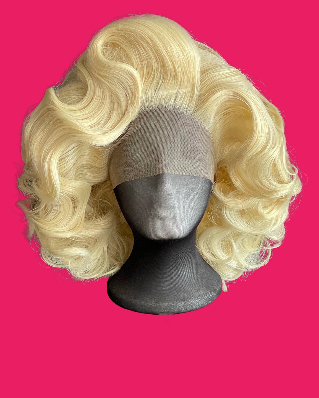 Lace Front Styled Drag Wig - Etsy