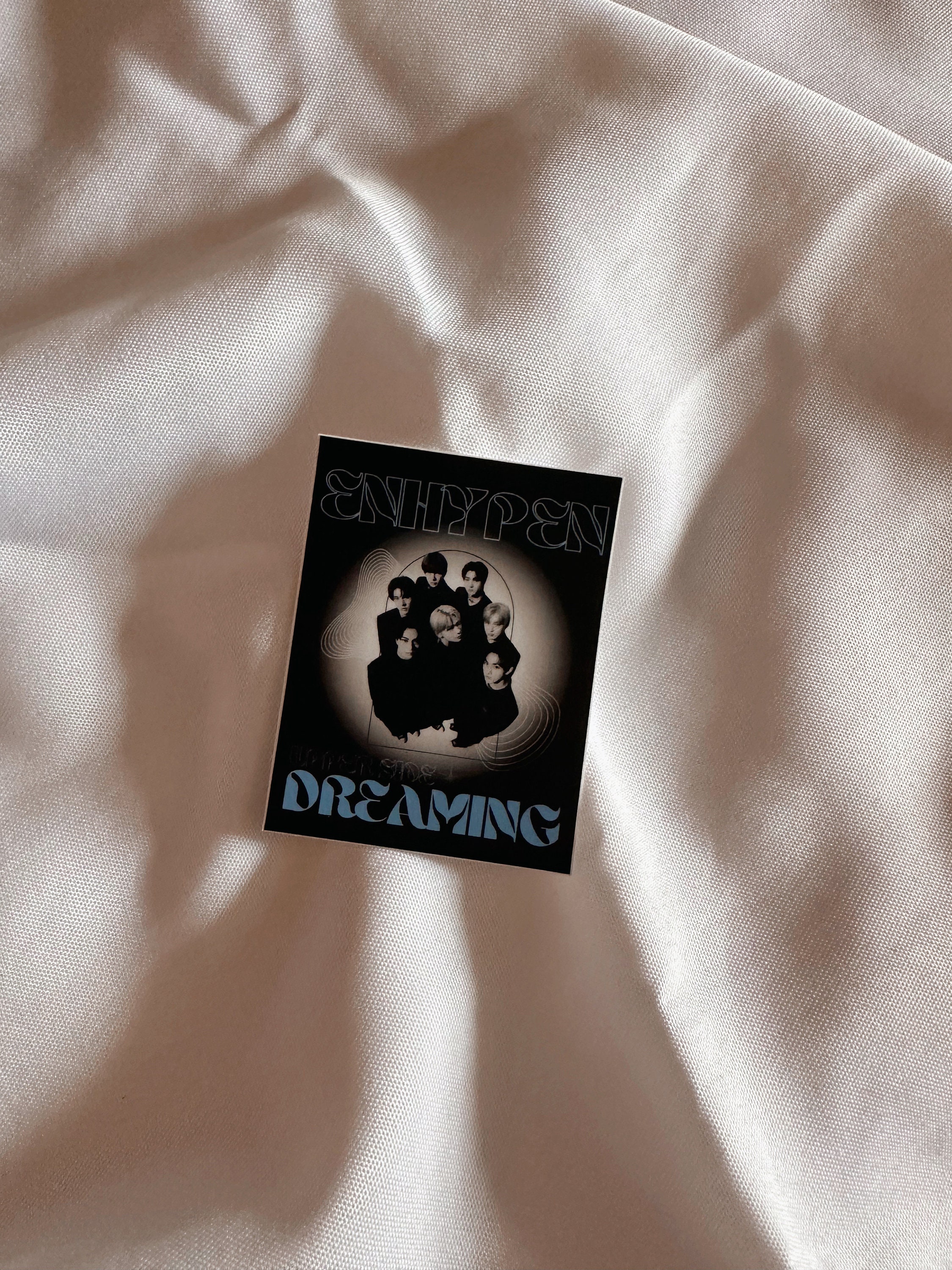 ENHYPEN Group Poster Style Sticker Subtle Kpop Sticker - Etsy