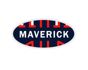 Maverick Helmet Sticker - Etsy