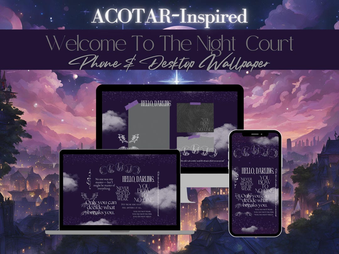 Acotar-inspired Phone & Desktop Wallpaper, High Resolution Backgrounds ...