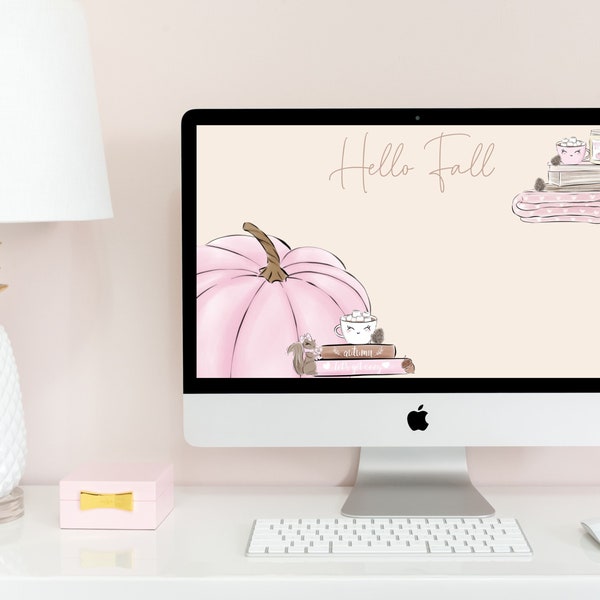 Cozy Autumn Wallpaper - Etsy