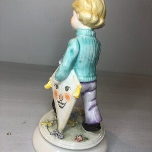 1990s Vintage Goebel Lore Hummel Figurine; Blumenkinder - Boy With Kite ...