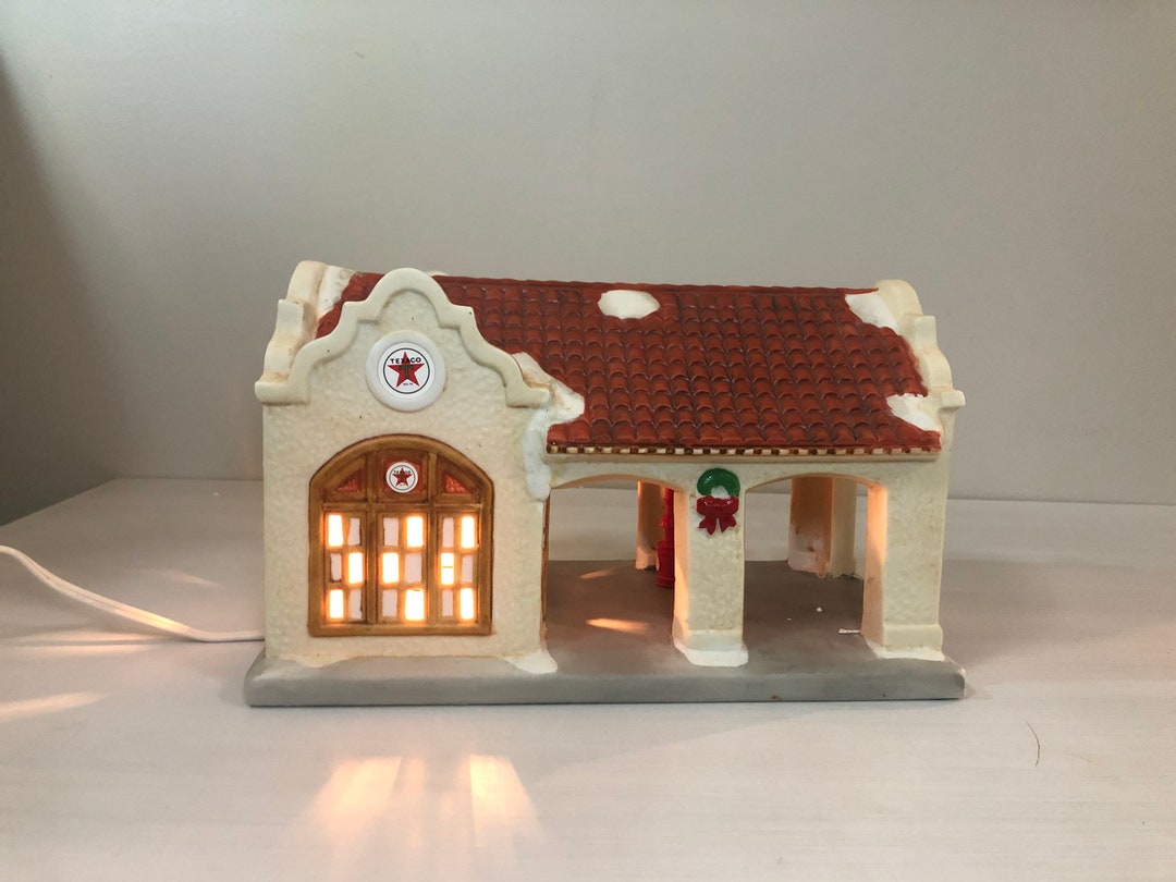 Vintage Texaco: Texaco Porcelain House- 1996 Limited Edition Porcelain ...