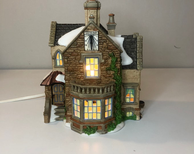 Dept 56 - Lea Hurst House : Dickens' Village Series; Department 56 ...