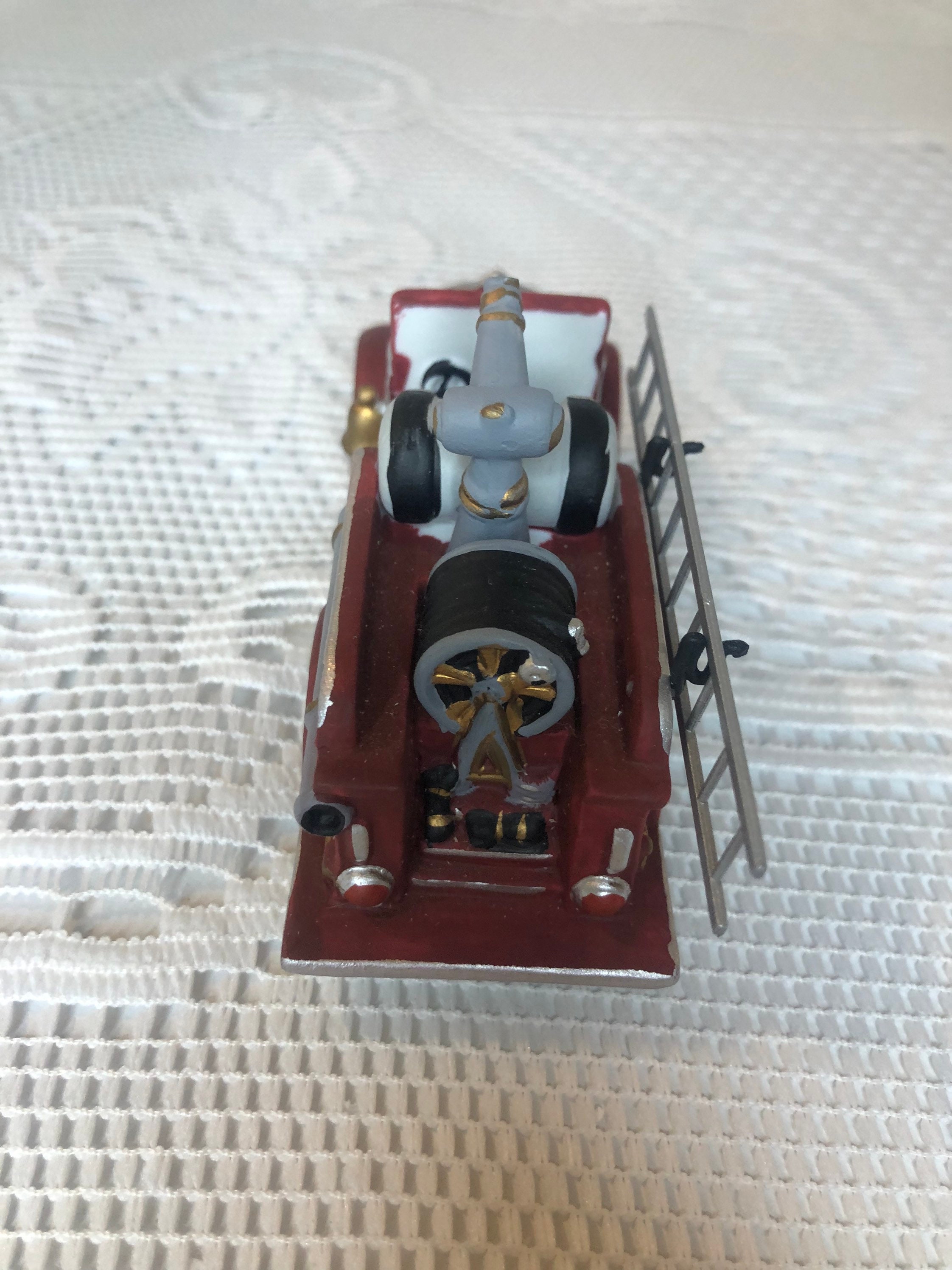 Dept 56: City Fire Dept. Fire Truck Snow Village Series - Etsy