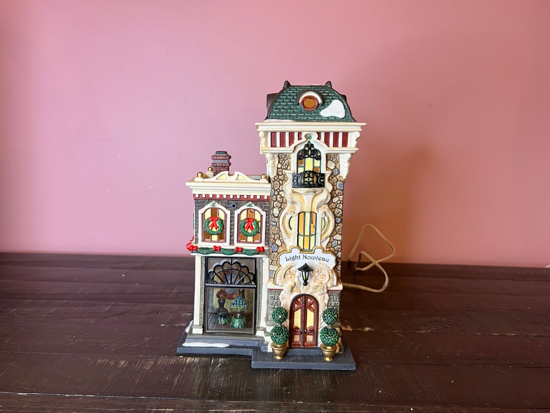 Dept 56 Light Nouveau: Christmas in the City Series Department 56 RETIRED Christmas Village ...