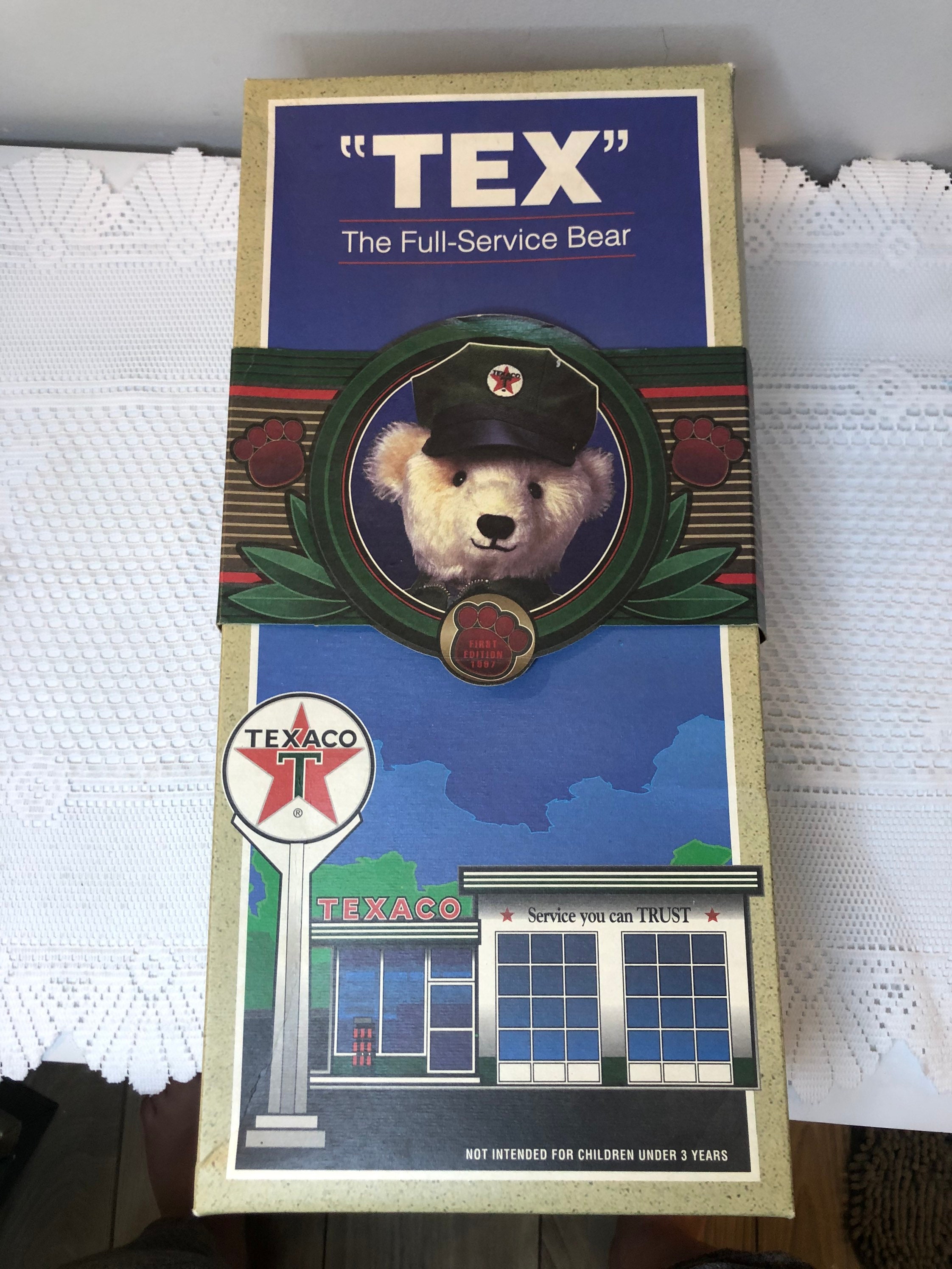 Vintage 1997 Texaco Bear tex the Full-service - Etsy