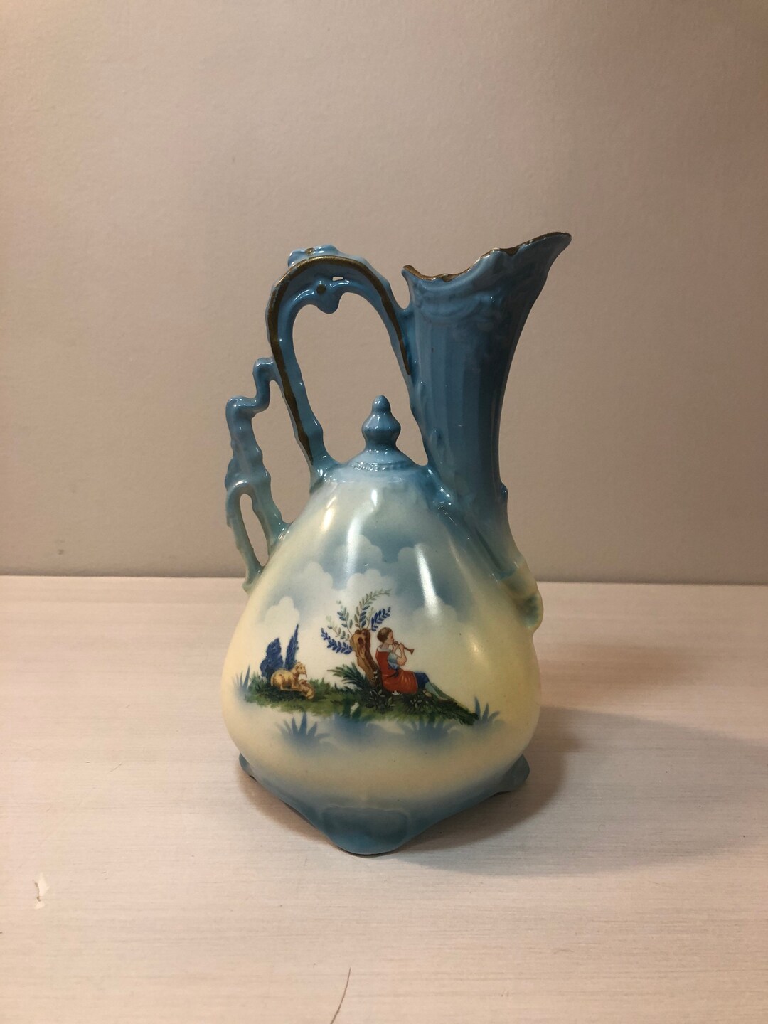 Vintage Czechoslovakia Pitcher - Etsy