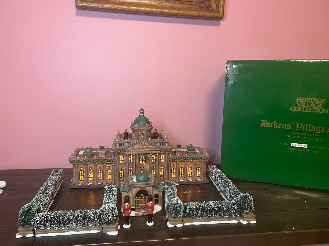 Dept 56 Ramsford Palace set of 16 Dickens' Village - Etsy