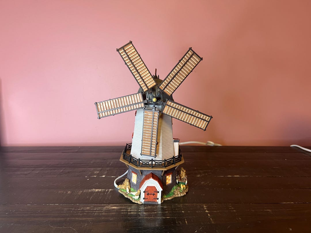 Dept 56 - Bidwell Windmill; Dickens' Village Series; Department 56-RETIRED Vintage Christmas ...