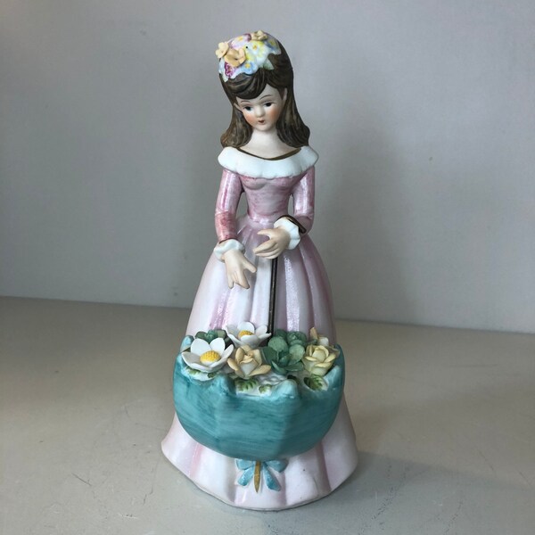 Pink Lady Figurine - Etsy