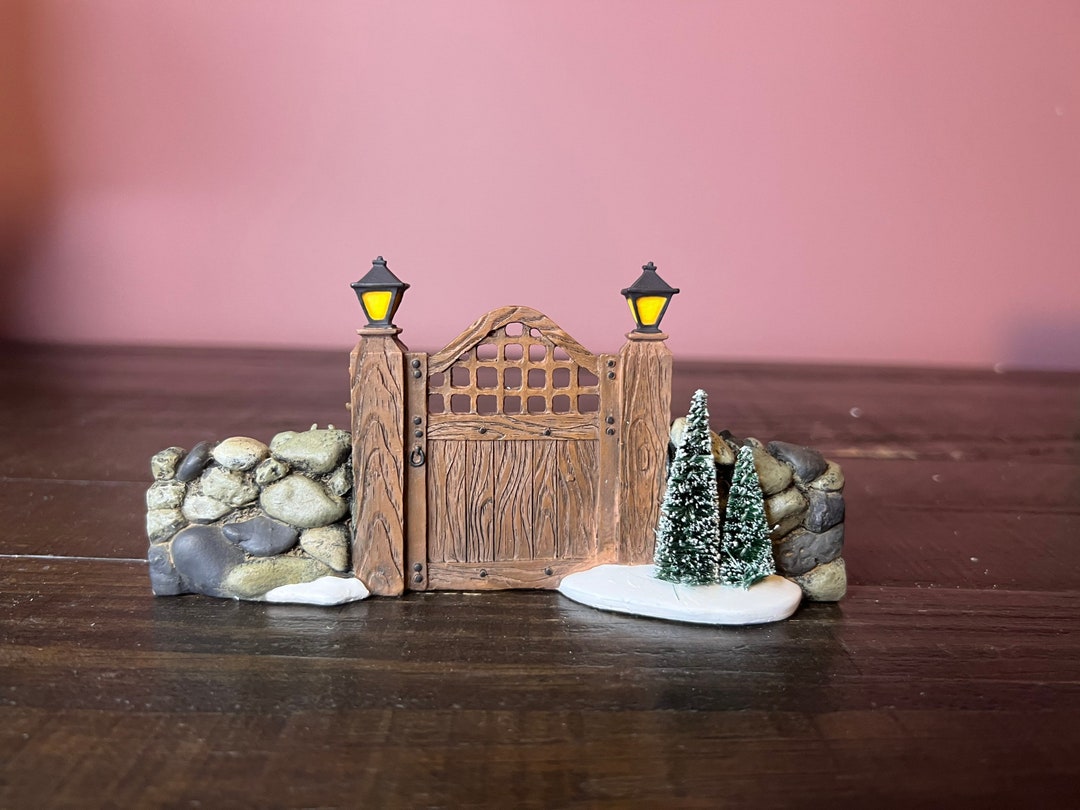 Dept 56: Fieldstone Entry Gate; Village Accessories ; Department 56 ...