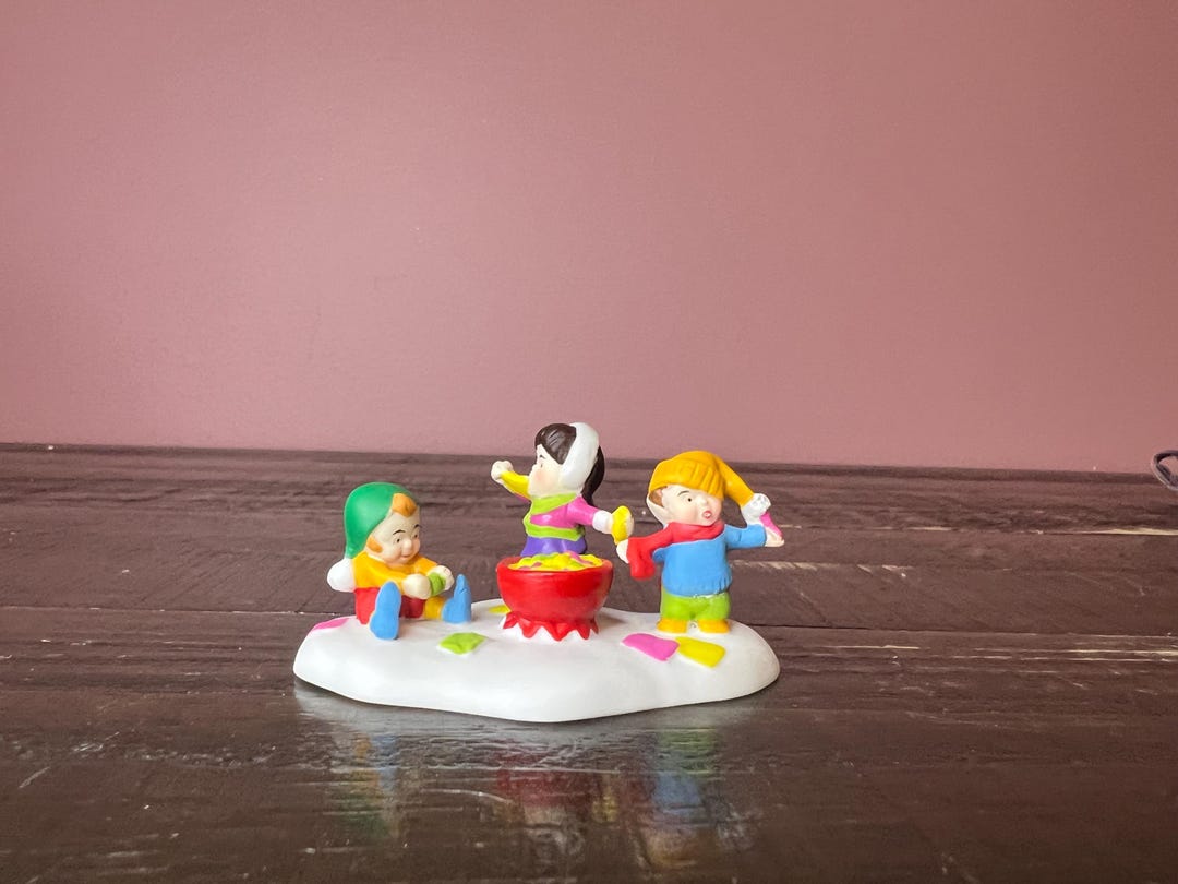 Dept 56: Taffy Party North Pole Series Department 56 RETIRED Vintage ...