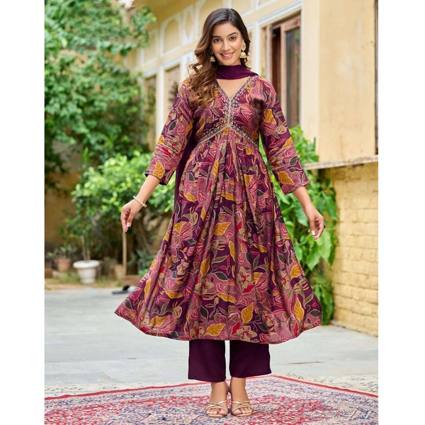 Aliya Cut Kurti - Etsy