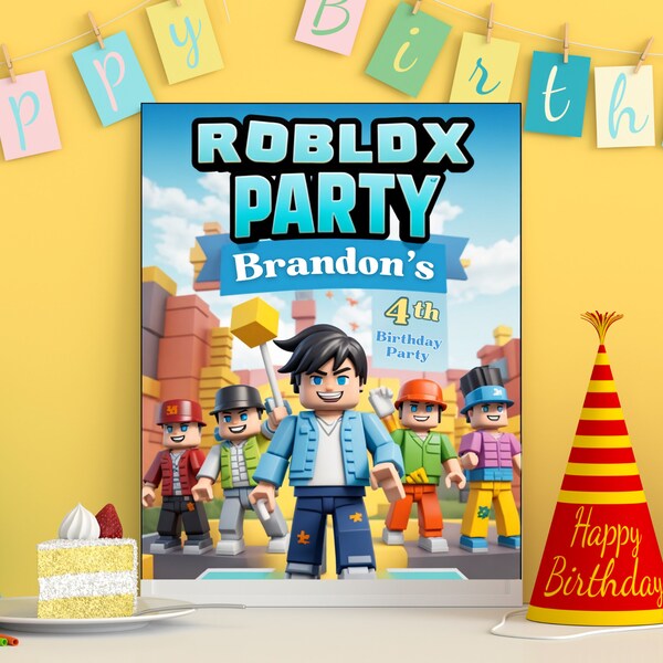 Roblox Banner Template - Etsy