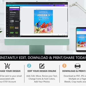 Finding Nemo Birthday Welcome Sign, Finding Dory Welcome Card Finding ...