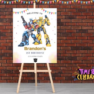 Autobot Inspired Door Mat Transformers Welcome Sign Bumblebee ...