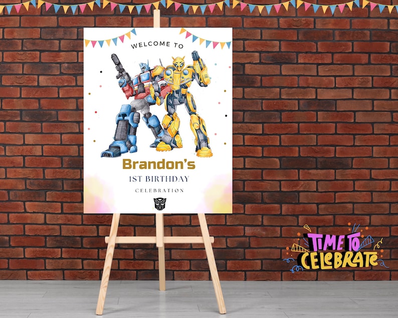 Autobot Inspired Door Mat Transformers Welcome Sign Bumblebee ...