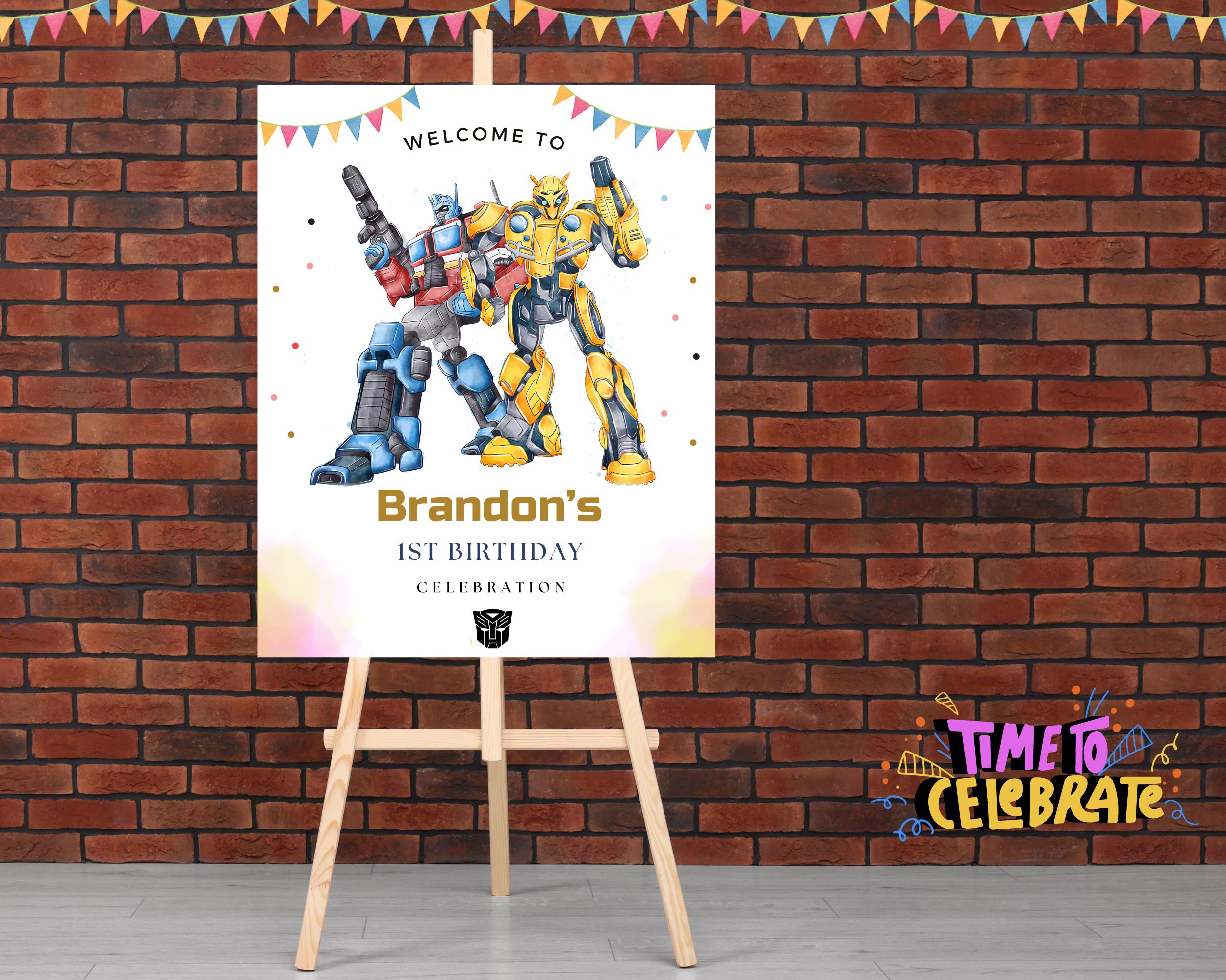 Autobot Inspired Door Mat Transformers Welcome Sign Bumblebee ...