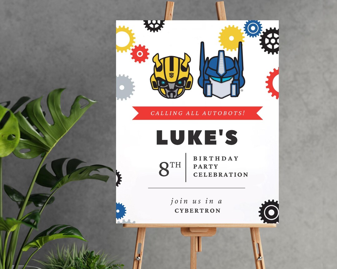 Optimus Prime Transformers Welcome Sign Bumblebee Transformers Entry ...