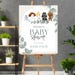 Star Wars Baby Shower Welcome Sign Star Wars Party Banner Star Wars ...
