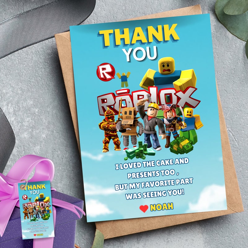 Roblox Card - Etsy