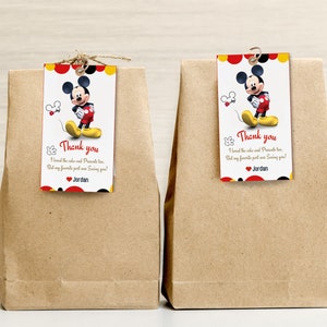 Mickey Mouse Thank You Photo Card Mickey Mouse Appreciation Image ...
