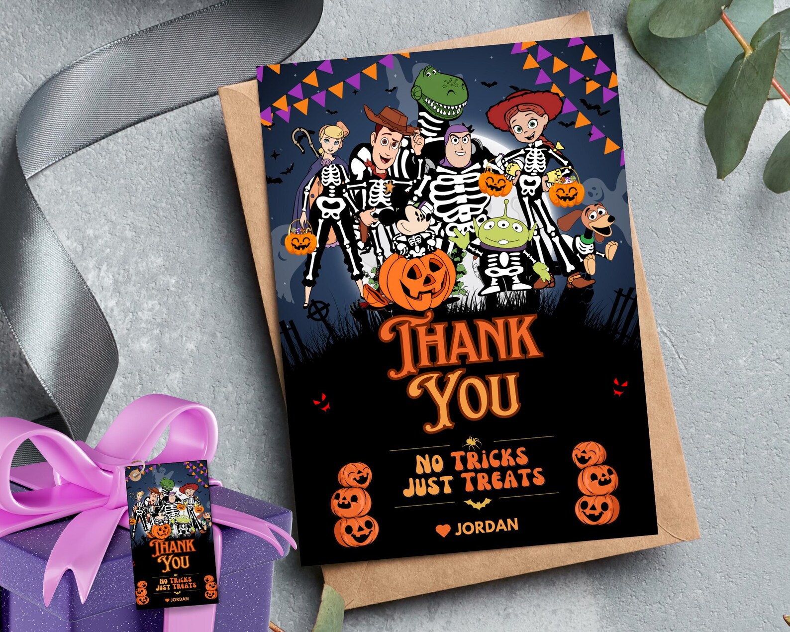Halloween Toy Story Thank You Tag Horror Toy Story Halloween Thank You ...