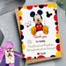 Mickey Mouse Thank You Photo Card Mickey Mouse Appreciation Image ...