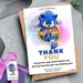 Sonic Welcome Birthday Card Instant Download Sonic the Hedgehog Welcome ...