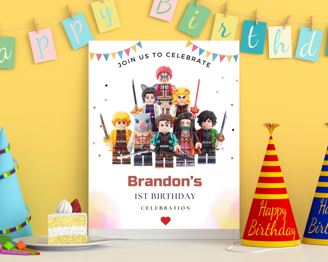 Anime Demon Slayer Greeting Sign Anime Inspired Entry Decor Welcome to ...