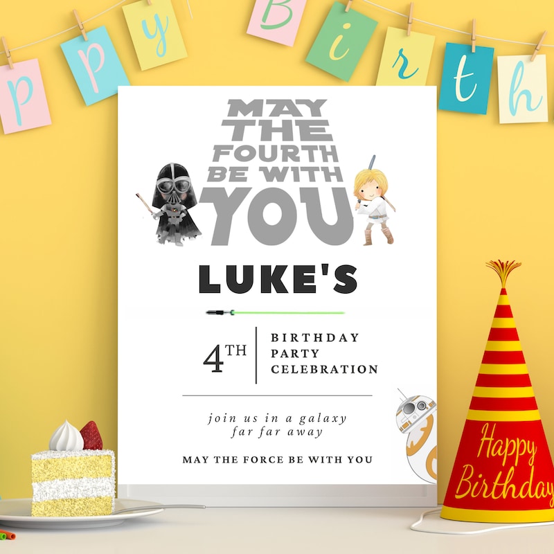 May the 4th Be With You Banner - Etsy