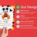 Mickey Mouse Thank You Photo Card Mickey Mouse Appreciation Image ...