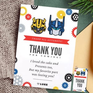 Transformers Inspired Gift Tags Autobot Decepticon Labels Transformers ...