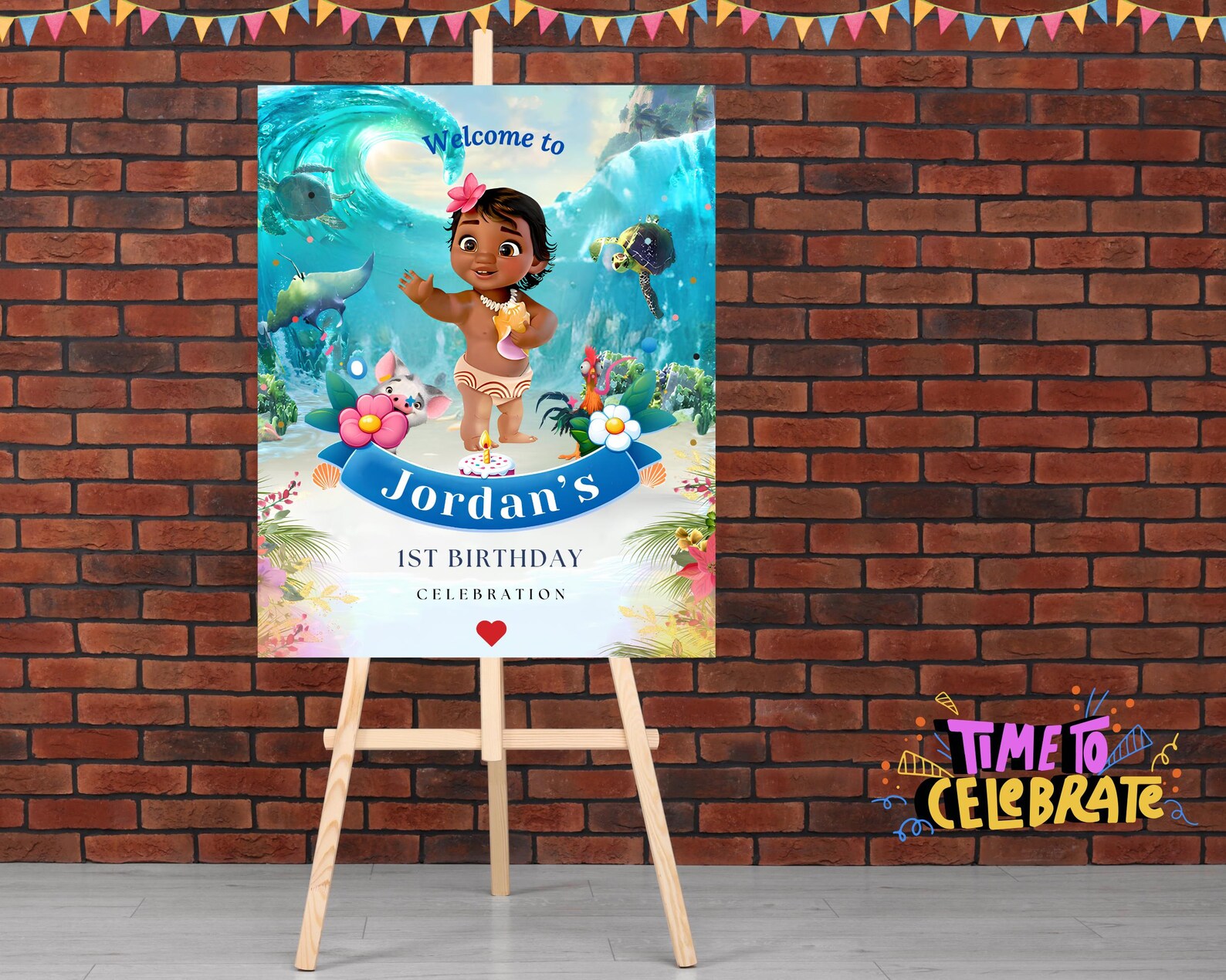 Moana Welcome Sign, Moana Welcome Board, Moana Welcome Banner Moana ...