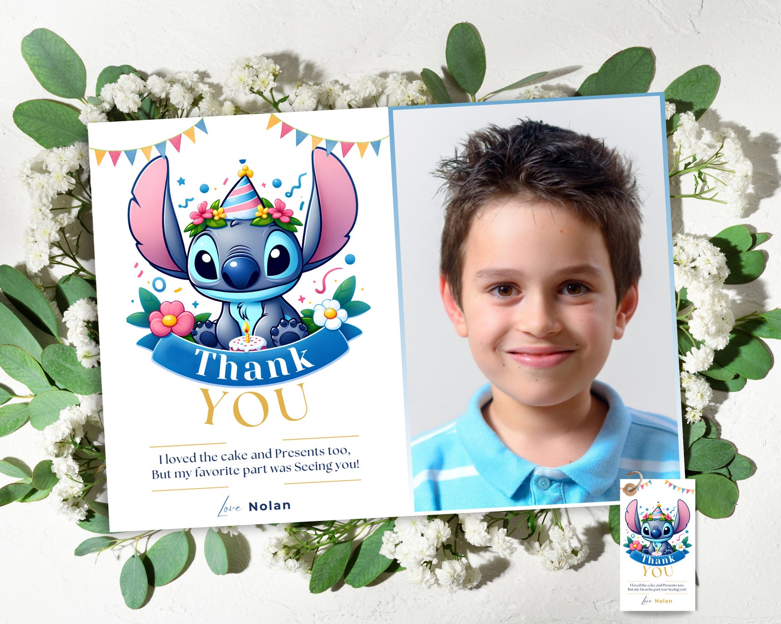 Lilo & Stitch Inspired Photo Display Stitch Birthday Picture Custom ...