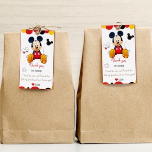 Mickey Mouse Thank You Photo Card Mickey Mouse Appreciation Image ...