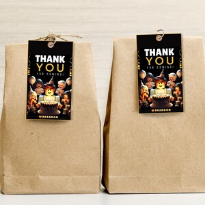 Roblox Themed Thank You Cards Roblox Gamer Appreciation Cards Roblox ...