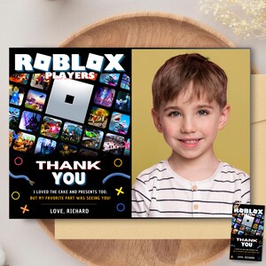 Roblox Themed Gift Tags Gamer Present Labels Roblox Gift Tags Ideal for ...