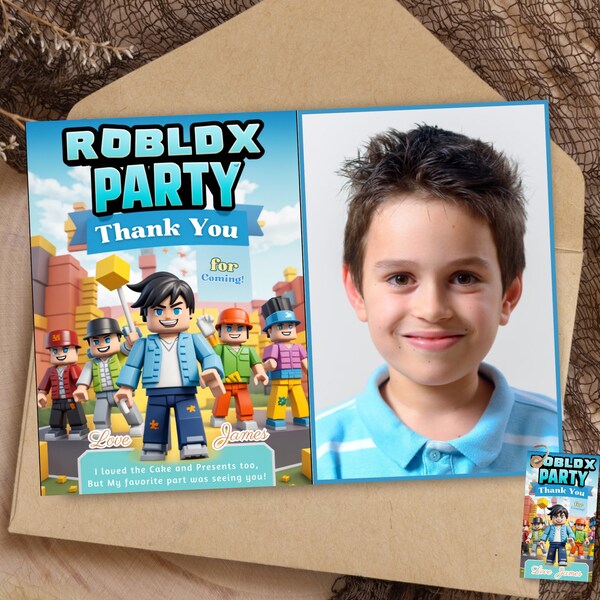 Roblox Cards Editable - Etsy