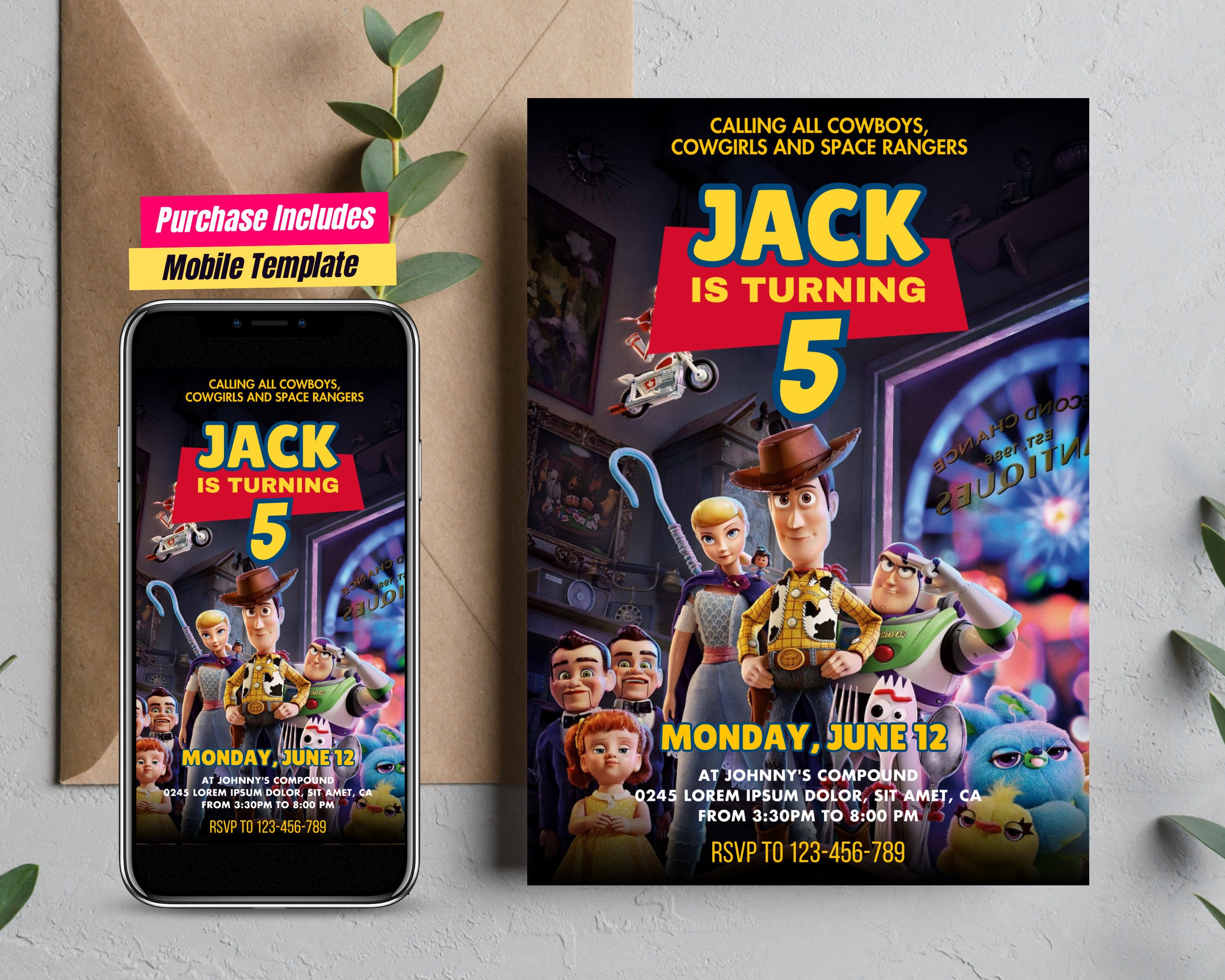 Toy Story Welcome Sign Great for Kids Parties Toy Story Banner Toystory ...