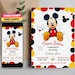 Mickey Mouse Thank You Photo Card Mickey Mouse Appreciation Image ...