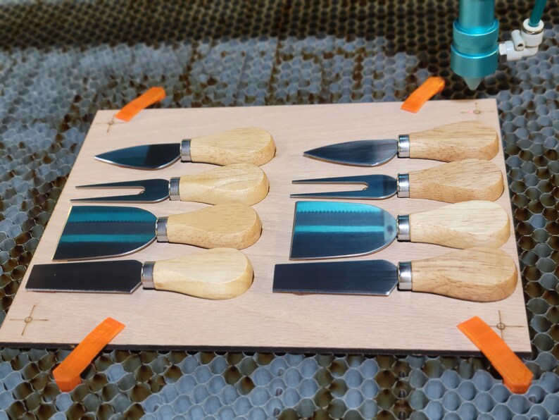 Cheese Knives Jig SVG Files Two Files Set of 4 and 8 Digital Download ...