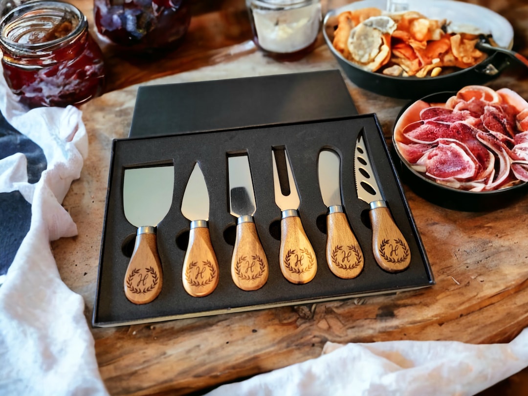 Cheese Knives Personalized Knives for Charcuterie Gift Set Wedding Gift ...