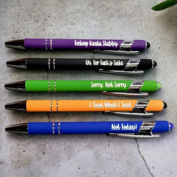 Funny Coworker Pens - Etsy